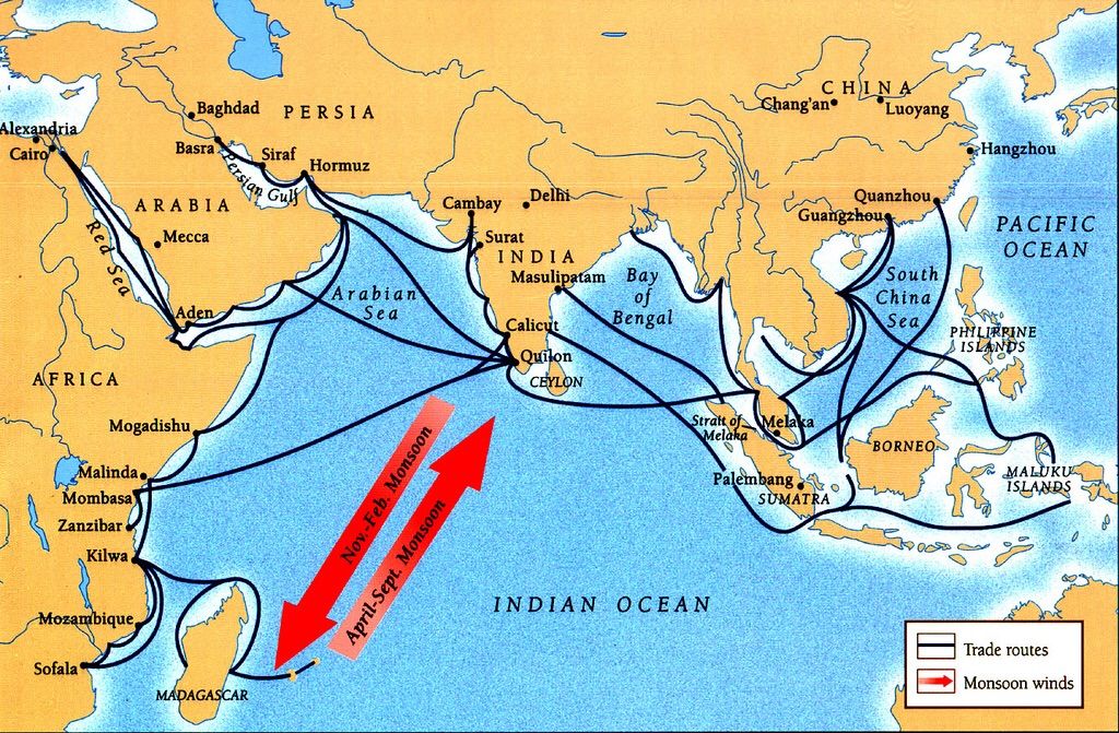 From Indus To Independence: Mapping India’s Textile Trade Routes | PMN ...